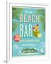 'Vintage Beach Bar Poster' Posters - avean | AllPosters.com