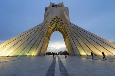 'Azadi Tower (Freedom Monument) formerly known as Shahyad Tower, Iran ...