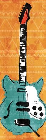 'Aztec Guitar' Prints - Enrique Rodriquez Jr | AllPosters.com