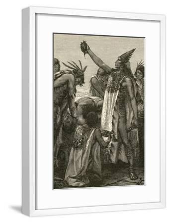 Aztec Priest Sacrifice