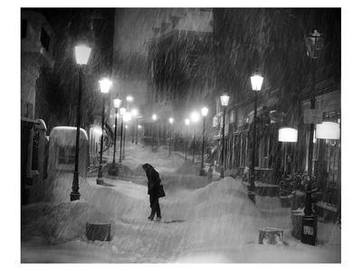 'Backlit Snow Storm' Prints | AllPosters.com