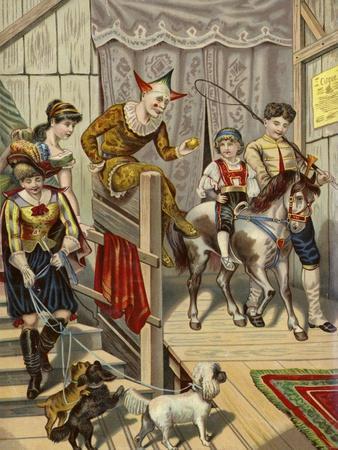 Backstage in a Circus Giclee Print | AllPosters.com