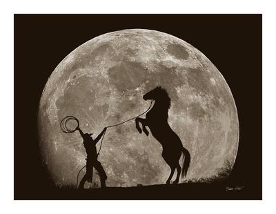 'Bad Moon Risin' Giclee Print - Barry Hart | AllPosters.com