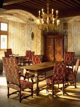 'Bailiff Room, Gruyeres Castle, Switzerland' Giclee Print | AllPosters.com