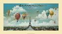 'Ballooning Over Paris' Print - Isiah and Benjamin Lane | AllPosters.com