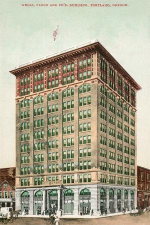 'Bank Building, Portland, Oregon' Posters | AllPosters.com