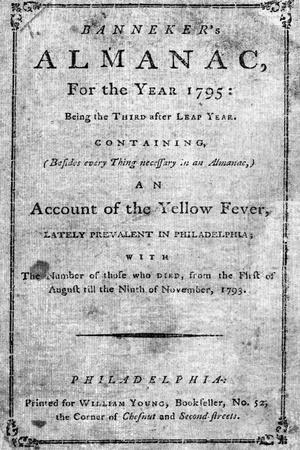 'Banneker's Almanac Frontispiece 1795' Giclee Print | AllPosters.com