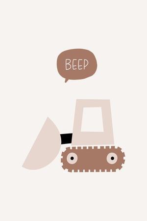 'Boho Tractor 2' Poster - Barkova Nadya | AllPosters.com