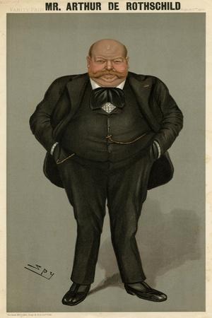 'Baron Arthur Rothschild' Print - Leslie Ward | AllPosters.com