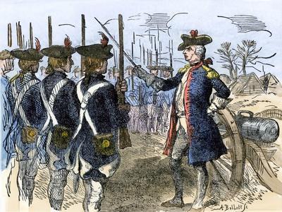 Baron Friedrich Wilhelm Von Steuben (1730-1794) Gave the Final ...