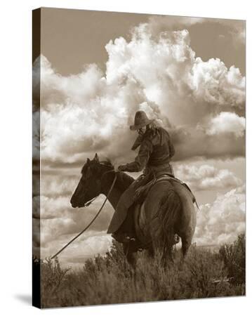 'Colorado Cowboy' Stretched Canvas Print - Barry Hart | AllPosters.com