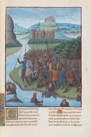 'Battle between the Maccabees and the Seleucids. Illustration in ...