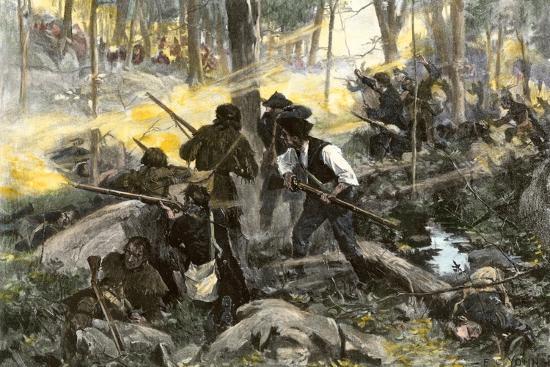 'Battle of King's Mountain, South Carolina, 1780, American Revolution ... 'Battle of King's Mountain, South Carolina, 1780, American Revolution ...