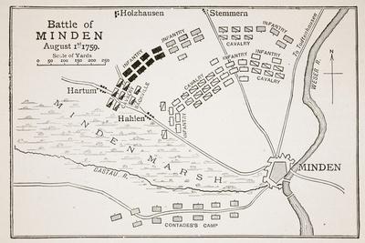 'Battle of Minden' Giclee Print | AllPosters.com