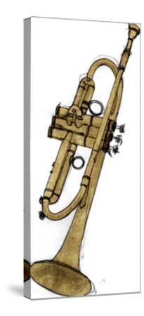'Bb Trumpet' Stretched Canvas Print - Lottie Fontaine | AllPosters.com