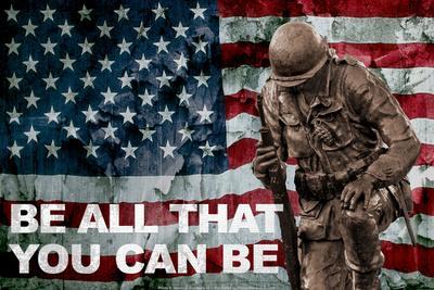 'Be All You Can Be Soldier Poster' Photo | AllPosters.com