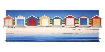 'Beach Colour' Giclee Print - Bernie Walsh | AllPosters.com