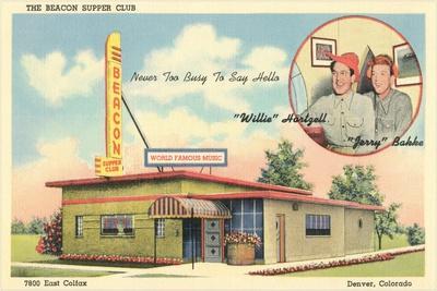 'Beacon Supper Club, Denver, Colorado' Prints | AllPosters.com