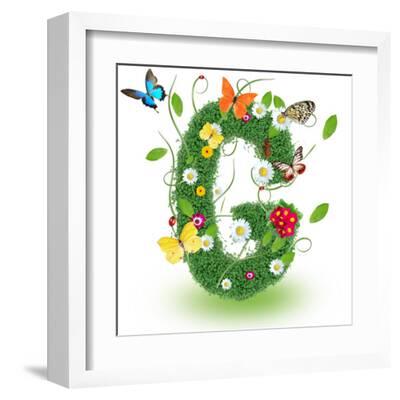 'Beautiful Spring Letter "G"' Prints - Kesu01 | AllPosters.com