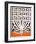 'Swooping Puma on Orange' Giclee Print - Belen Mena | AllPosters.com