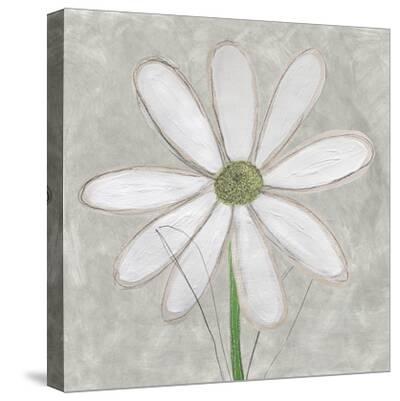 'Floral Calm - Mellow' Stretched Canvas Print - Belle Poesia ...