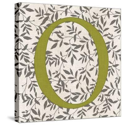 'Leafy Letter - O' Stretched Canvas Print - Belle Poesia | AllPosters.com