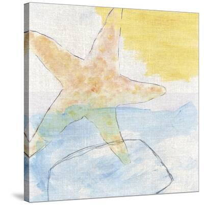 'Naive Coastal - Star' Stretched Canvas Print - Belle Poesia ...