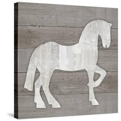 'Wooden Workhorse' Stretched Canvas Print - Belle Poesia | AllPosters.com