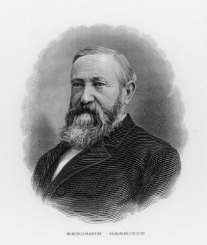 Benjamin Harrison Posters, Prints, Paintings & Wall Art | AllPosters.com