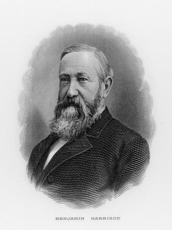 'Benjamin Harrison 23rd Us President' Print | AllPosters.com