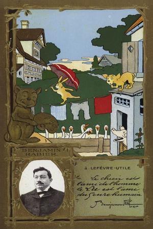 Benjamin Rabier, French Illustrator and Animator Giclee Print ...