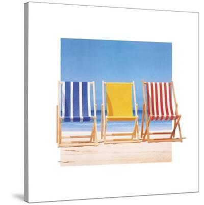 'Summer Stripes' Stretched Canvas Print - Bernie Walsh | AllPosters.com