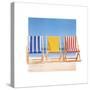'Summer Stripes' Stretched Canvas Print - Bernie Walsh | AllPosters.com