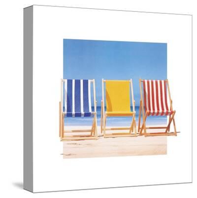 'Summer Stripes' Stretched Canvas Print - Bernie Walsh | AllPosters.com