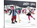 'Skating Fun - Jack and Jill, February 1945' Giclee Print - Beth ...