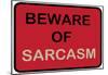 'Beware of Sarcasm' Posters | AllPosters.com