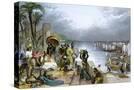 Biblical Scene: Hiram I, Phenician King of Tyre, Offers Gifts to King ...