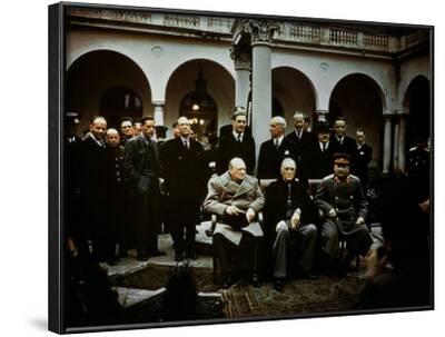 'Big Three Conference, Yalta, February 1945, Photograph' Photographic ...