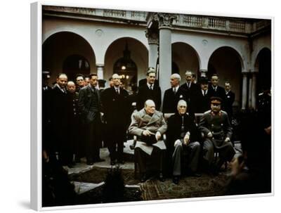 'Big Three Conference, Yalta, February 1945, Photograph' Photographic ...