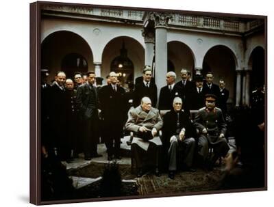 'Big Three Conference, Yalta, February 1945, Photograph' Photographic ...