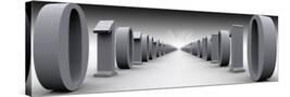 'Binary Digits in a Row' Photographic Print | AllPosters.com