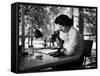 'Biologist/Author Rachel Carson Working with Microscope at Her Home ...