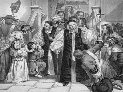 'Bishops Blessing Onlookers' Giclee Print | AllPosters.com