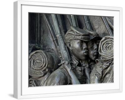 'Black Soldiers of the 54th Massachusetts Regiment, Memorial in Boston ...