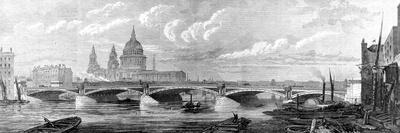 'Blackfriars Bridge, London, 1869' Posters | AllPosters.com
