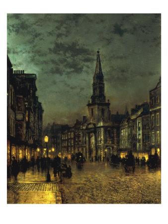 'Blackman Street, Borough, London, 1885' Giclee Print - John Atkinson ...