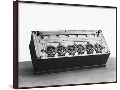 'Blaise Pascal Calculating Machine' Photographic Print | AllPosters.com