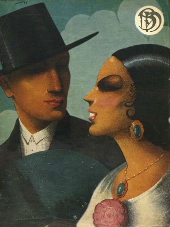 'Blanco y Negro, Magazine Cover, Spain, 1920' Giclee Print | AllPosters.com