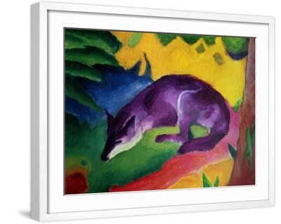 'Blue Fox, 1911' Giclee Print - Franz Marc | AllPosters.com