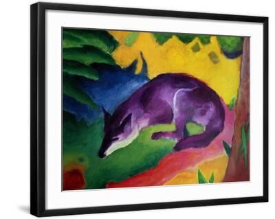 'Blue Fox, 1911' Giclee Print - Franz Marc | AllPosters.com